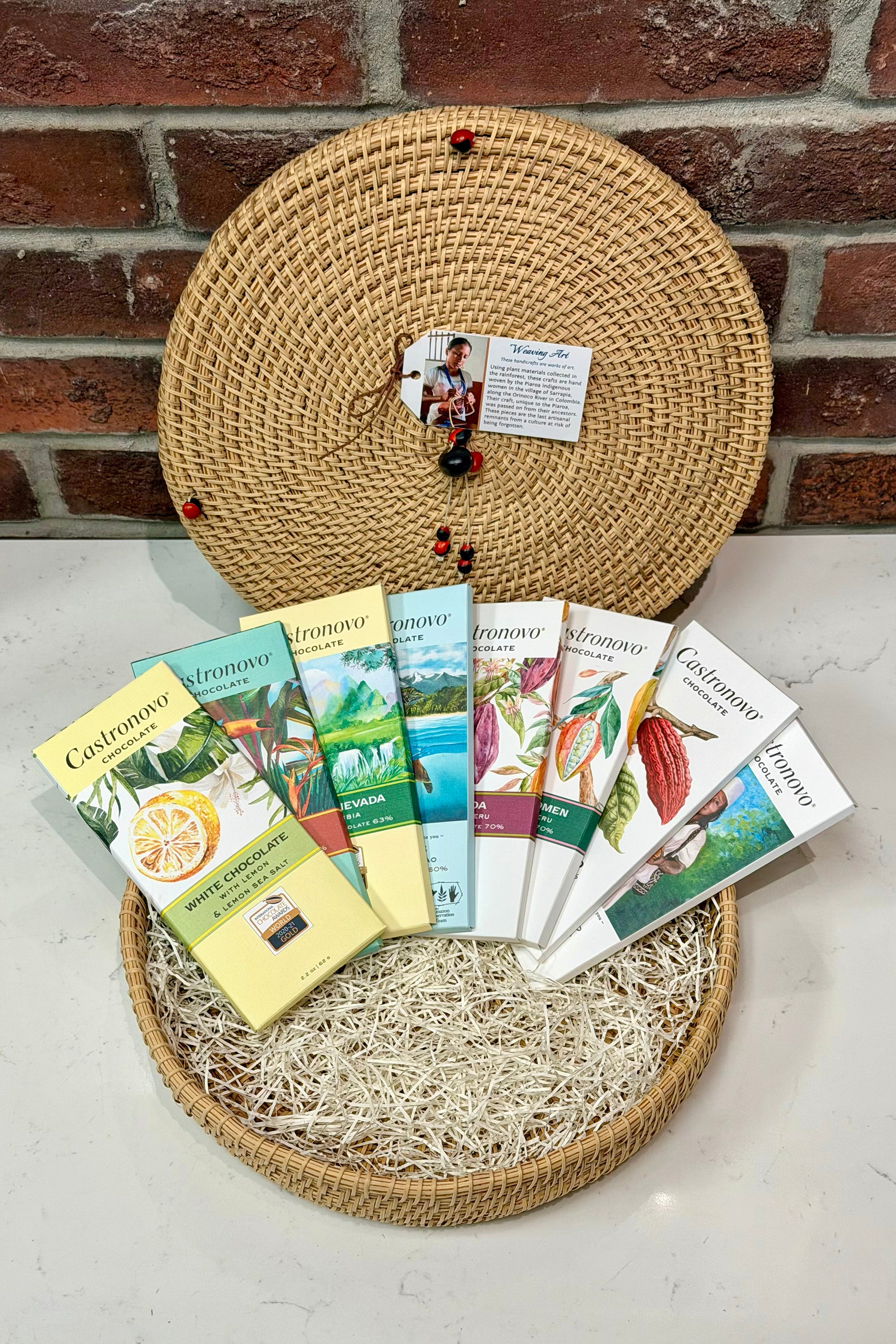 Chocolate 8-Bar Amazonian Gift Basket – Castronovo Chocolate